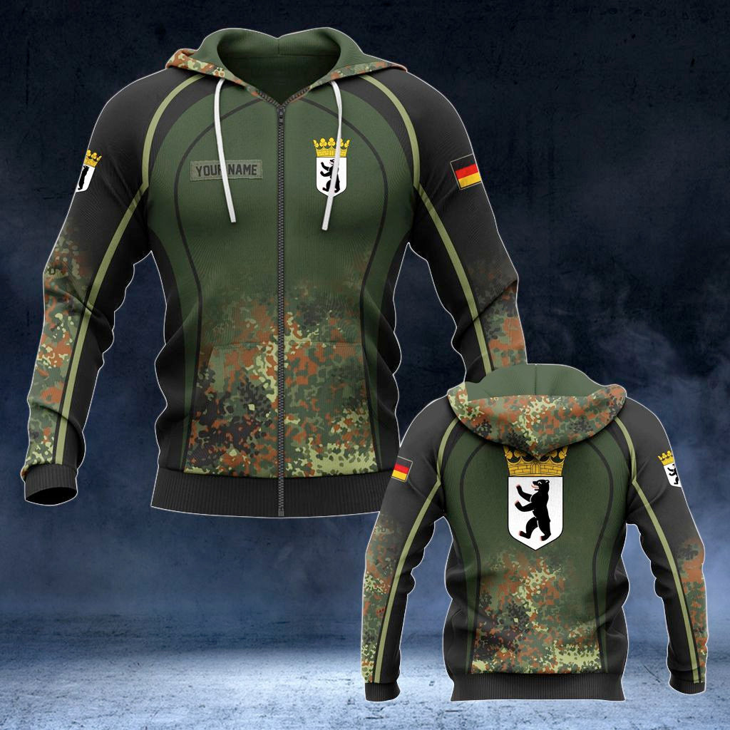 Customize Berlin Coat Of Arms Camo V2 Unisex Adult Hoodies – Amazing ...