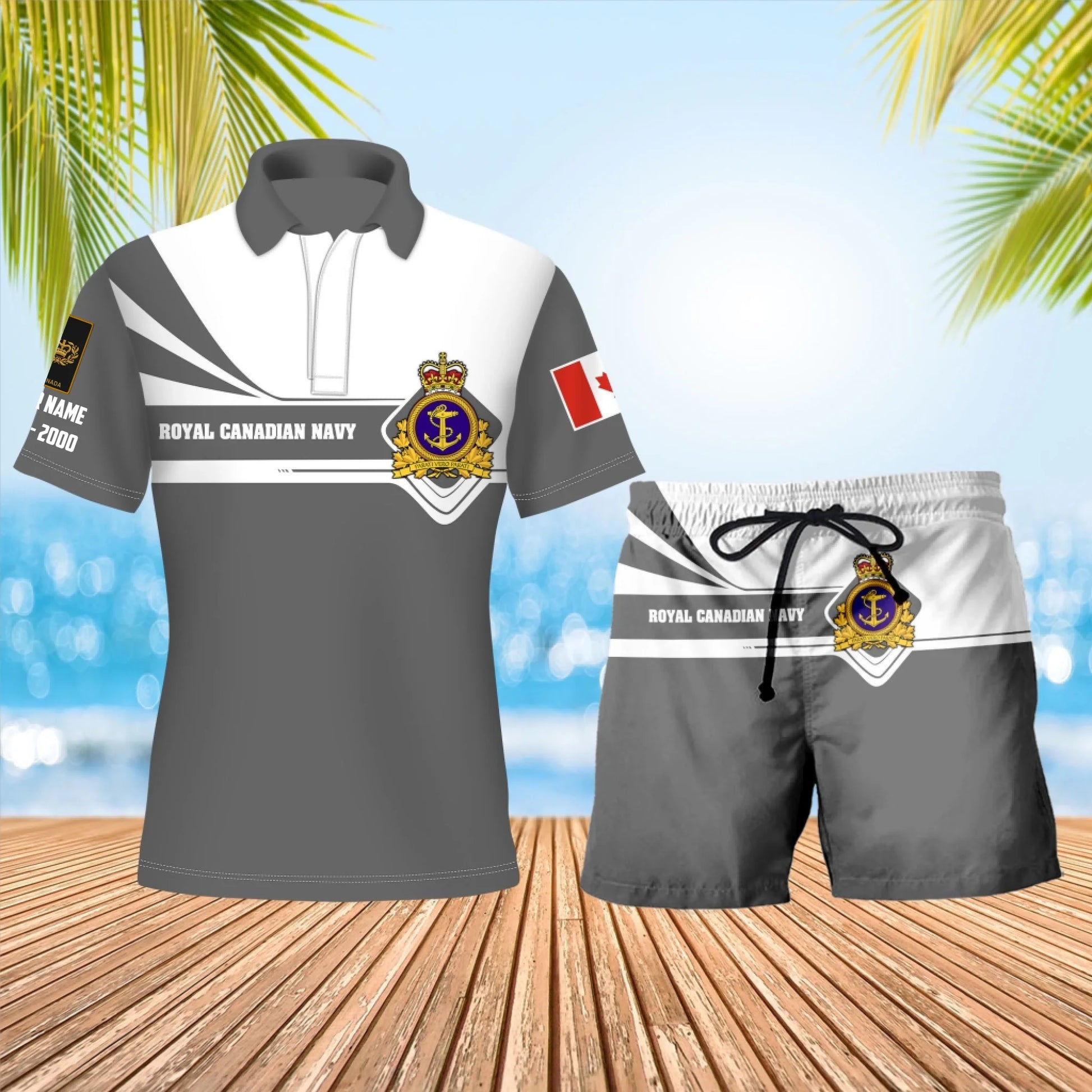 Personalized Canada Soldier/Veteran with Rank, Year And Name Combo Pol ...