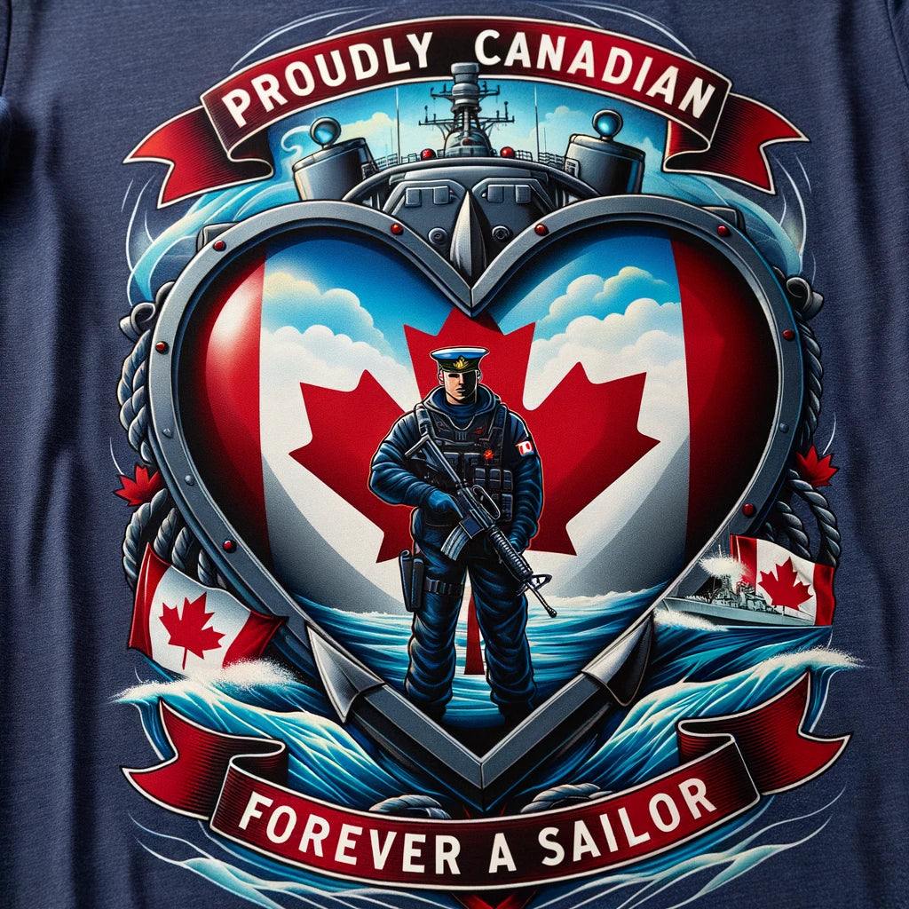 Proudly Canadian, Forever a Sailor – Amazing Customize